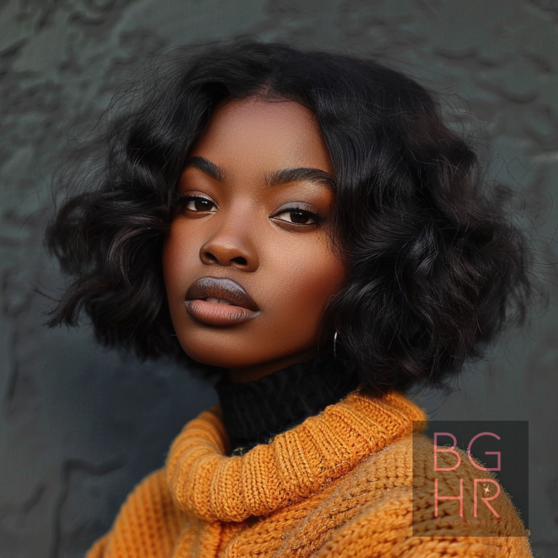 Rock Your Fluff: Mastering the Fluffy Bob Hairstyle for Black Women ...