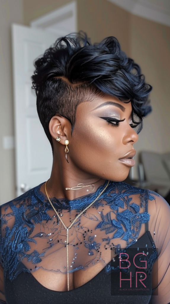 Empowered and Elegant: Mastering the Pixie Cut for Black Women – Black ...
