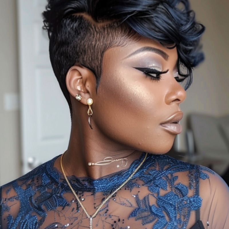 Empowered and Elegant: Mastering the Pixie Cut for Black Women – Black ...