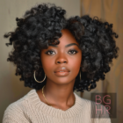 Rock Your Fluff: Mastering the Fluffy Bob Hairstyle for Black Women ...