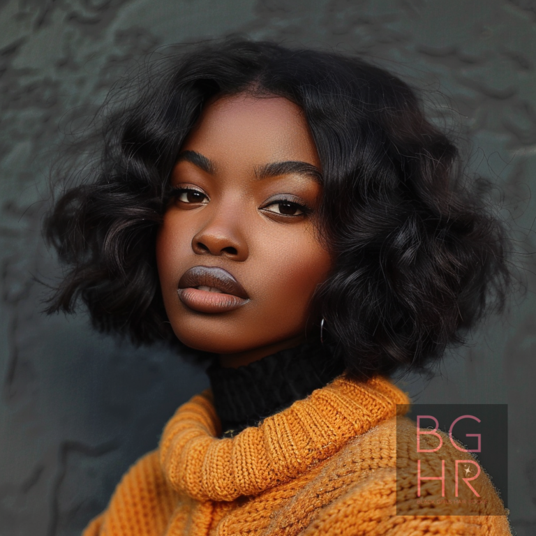 Rock Your Fluff: Mastering the Fluffy Bob Hairstyle for Black Women ...