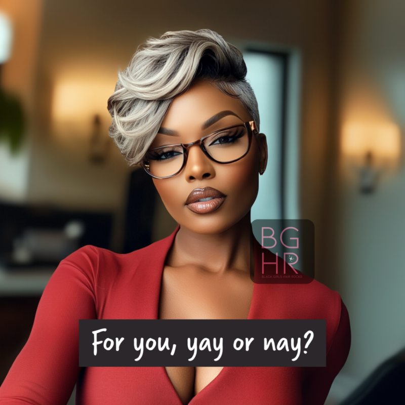 Business Pixie: Sophisticated and Stylish Pixie Cut for the Professional Black Woman – Black ...