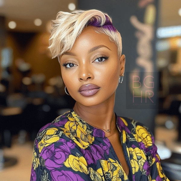 10 Stunning Color Pixie Cuts for Black Women | Bold, Beautiful ...