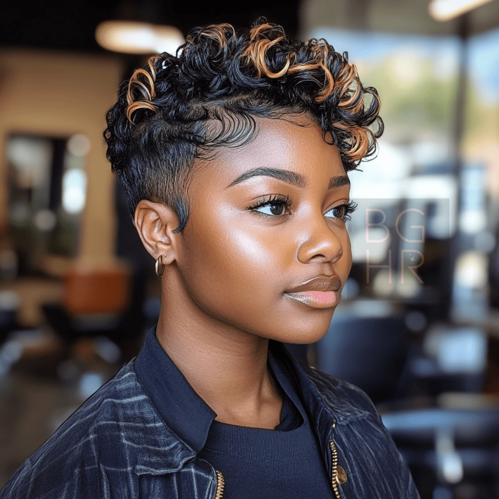 10 Stunning Color Pixie Cuts for Black Women | Bold, Beautiful ...