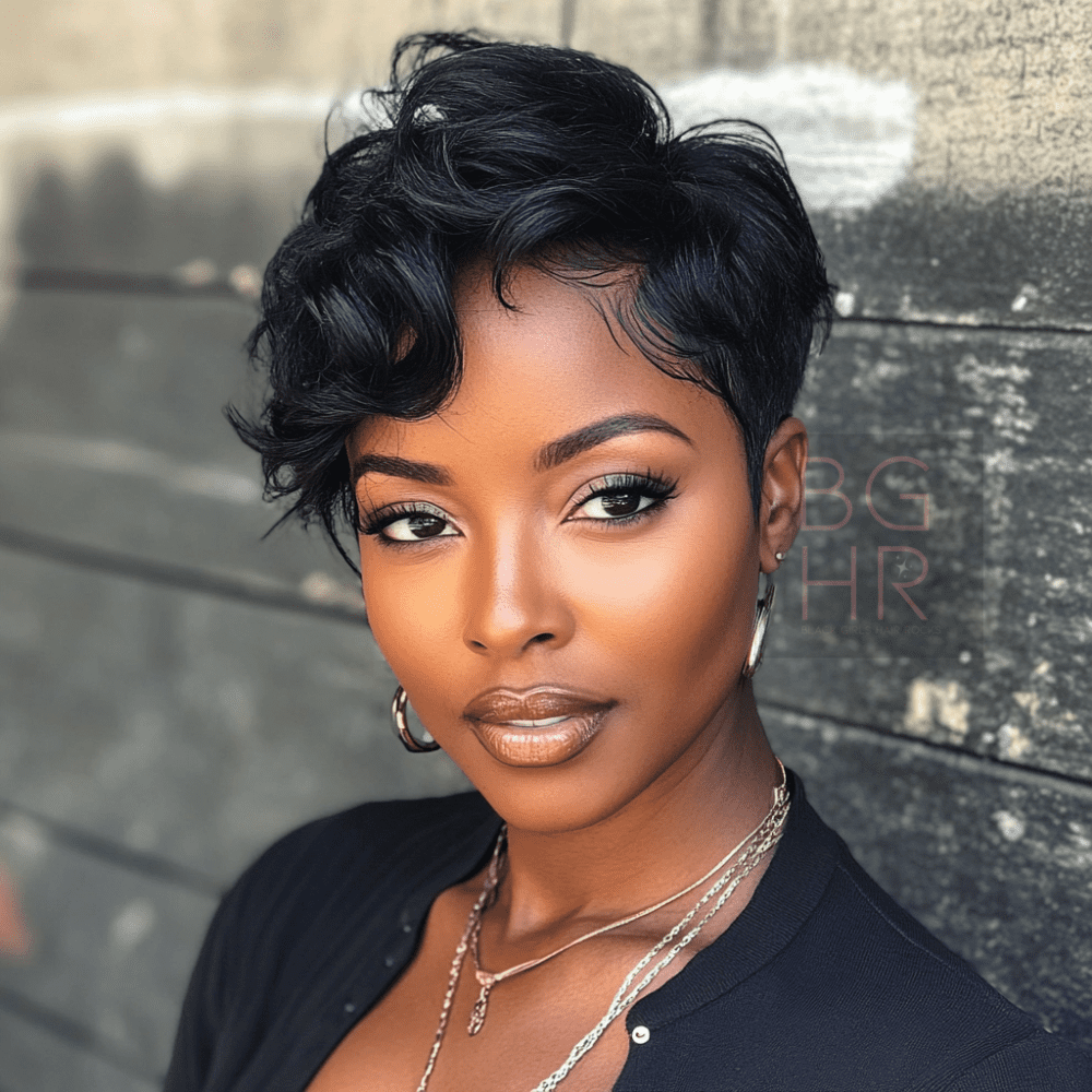 10 Stunning Color Pixie Cuts for Black Women | Bold, Beautiful ...