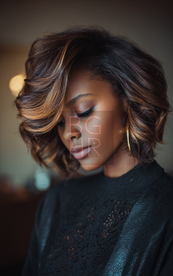 Sleek Silk-Press Pixies & Press‑and‑Curl Styles for Black Hair – Black Girls Hair Rocks